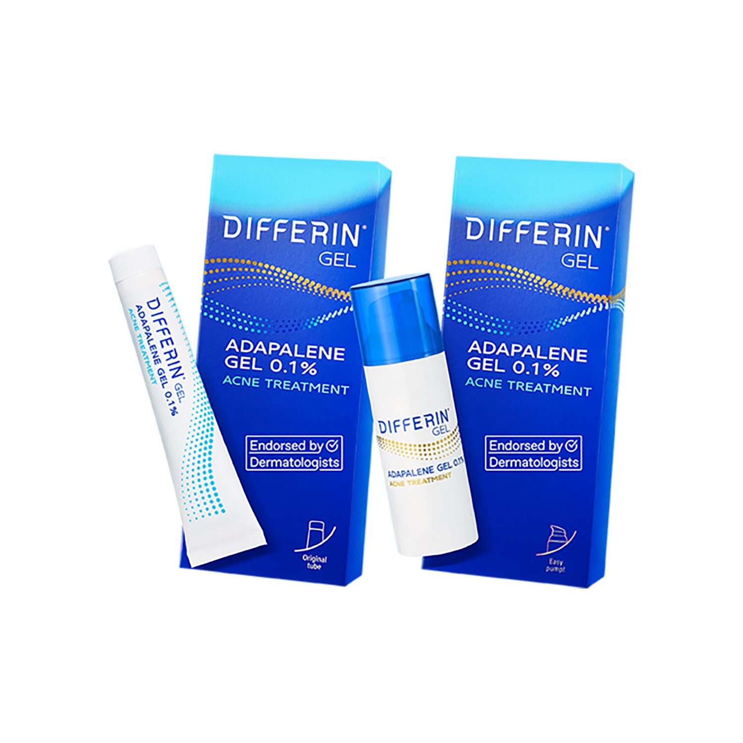 Differin Adapalene Gel 0.1% Acne Treatment Gel – skinfo