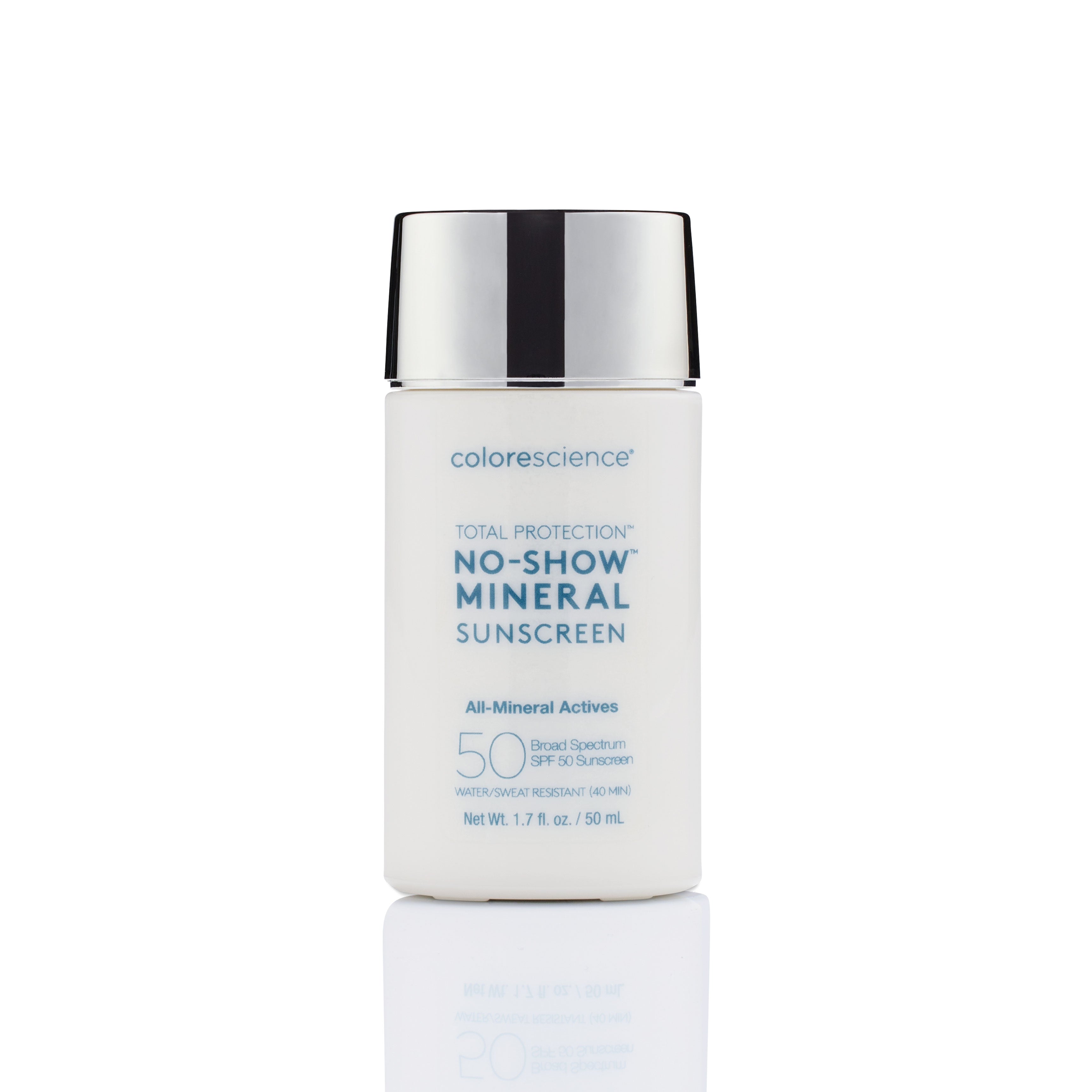 Colorescience Total Protection No-Show Mineral Sunscreen SPF 50 – skinfo